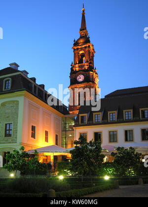 Dresden: Dreikönigskirche (Epiphany church), , Sachsen, Saxony, Germany ...