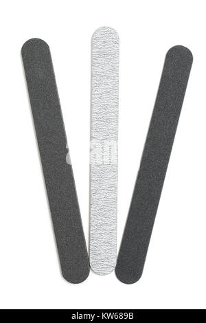 Set of nail files, emery board for manicure, nails. Sandy background ...