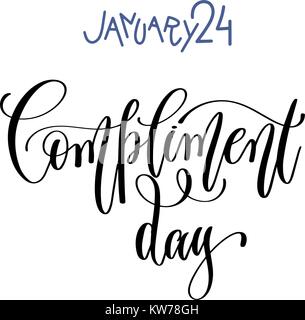 National Compliment Day Vector illustration. January 24. Holiday ...