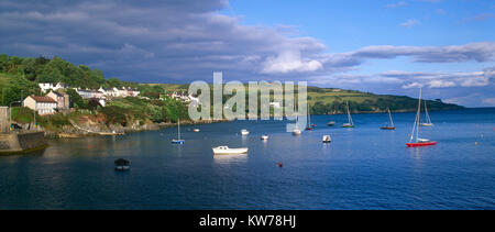 Glandore village Glandore Harbour County Cork Eire Ireland Stock Photo ...