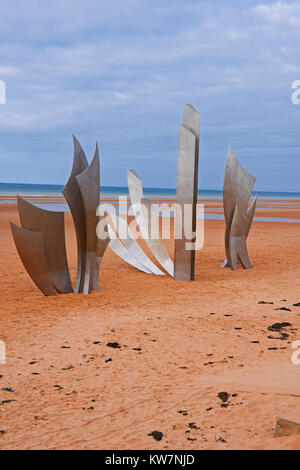 Second World War Monument, Les Braves, Vierville Sur Mer, D Day ...