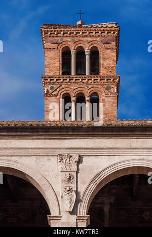 Bell tower campanile (bell tower) built in 1872, of Church of the ...