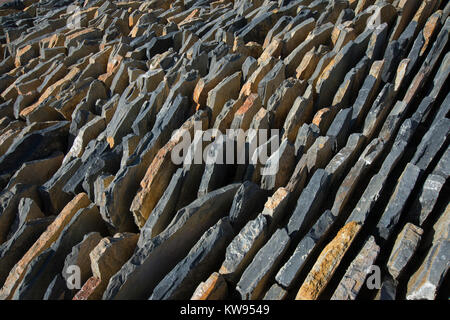Building a rock rack garden in the city Stock Photo - Alamy