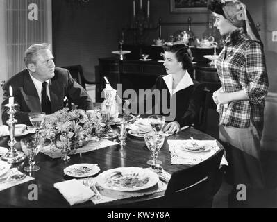 SPENCER TRACY, ELIZABETH TAYLOR, FATHER OF THE BRIDE, 1950 Stock Photo ...