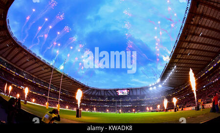 A general view of the ground ahead of play during the Vitality ...