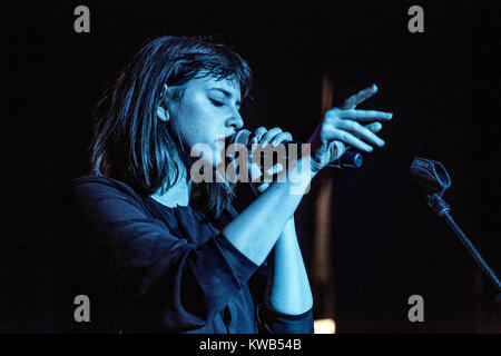 The Danish singer, songwriter and musician Fallulah performs a live ...