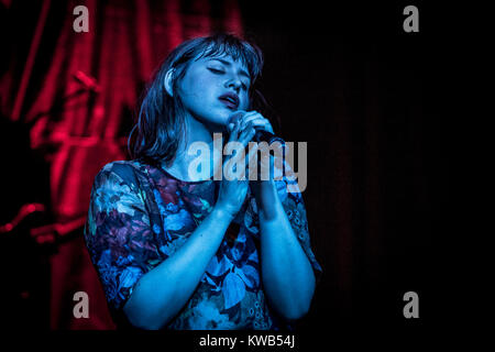 The successful Danish singer, songwriter and musician Fallulah performs ...