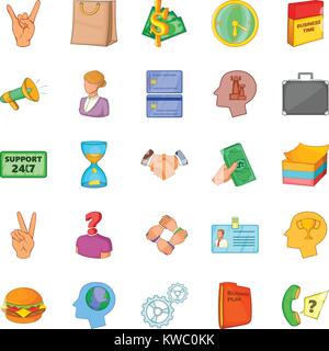 Equipage icons set, cartoon style Stock Vector Image & Art - Alamy