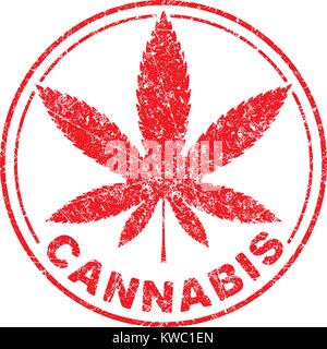 marijuana stamp. marijuana round grunge sign. marijuana Stock Vector ...