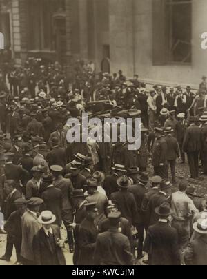 NYC, Wall Street Bombing, 1920 Stock Photo - Alamy