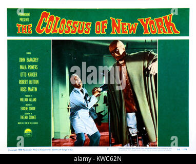 THE COLOSSUS OF NEW YORK, Otto Kruger, Ed Wolff, 1958 Stock Photo - Alamy