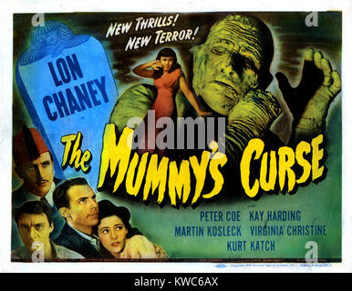 The Mummy's Curse Mummy's Curse, The ?, Lon Chaney Jr. *** Local ...