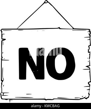 Black wooden sign with rope hanging with shadow Stock Vector Image ...