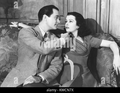 THE HOUSEKEEPER'S DAUGHTER, from left: John Hubbard, Joan Bennett, 1939 ...