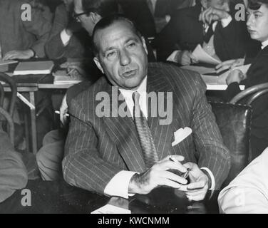 Italian gangster and mafia mobster Frank Coppola, Italy 1960s Stock ...