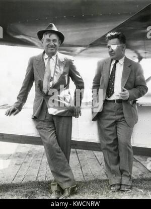 Will Rogers – Wiley Post plane crash at Point Barrow, Alaska on Aug. 15 ...