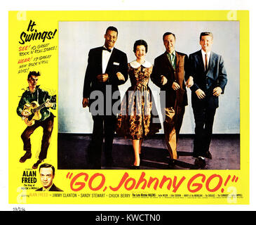 GO, JOHNNY, GO!, Sandy Stewart, Ritchie Valens, 1959 Stock Photo - Alamy