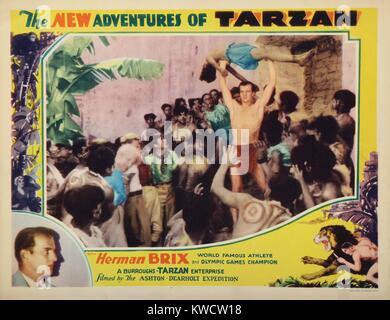 THE NEW ADVENTURES OF TARZAN, Bruce Bennett, 1935 Stock Photo - Alamy