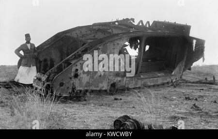 WORLD WAR I: ONE-MAN TANK. /nOne-man armored tank of the U.S. Army ...