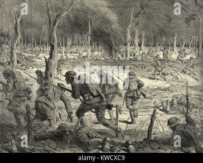WWI, Battle of the Argonne Forest, 1918 Stock Photo: 135097486 - Alamy