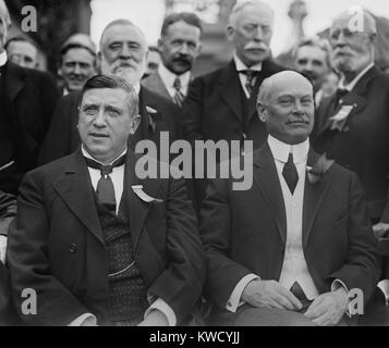 Charles M. Schwab and Elbert Gary, c. 1900-1905. In 1901, Schwab and ...