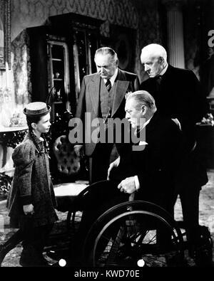 THREE WISE FOOLS, Margaret O'Brien, Lionel Barrymore, 1946 Stock Photo ...