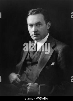 Walter Lippmann public intellectual, writer, and reporter, ca. 1930 ...