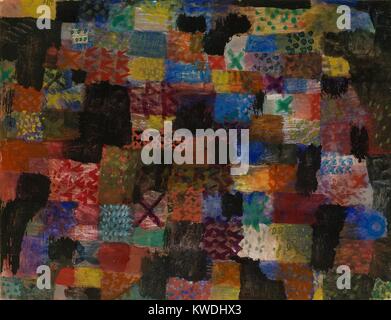 DEEP PATHOS, by Paul Klee, 1915, Swiss drawing, watercolor and gouache ...