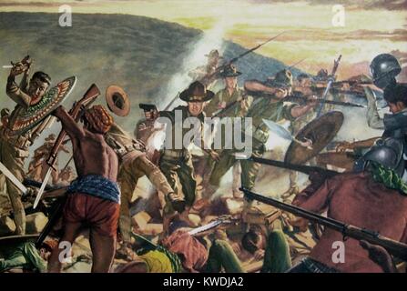 Bodies of dead Filipino Muslims killed at the First Battle of Bud Dajo ...