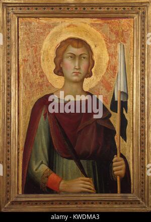 SAINT ANSANUS, by Simone Martini, 1326, Italian Proto-Renaissance ...