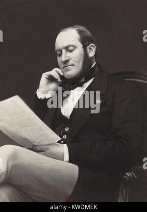 BARON GEORGES-EUGENE HAUSSMANN (1809-1891) French architect who Stock ...