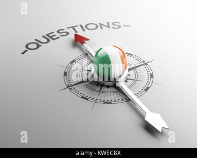 Ireland High Resolution Questions Concept Stock Photo - Alamy