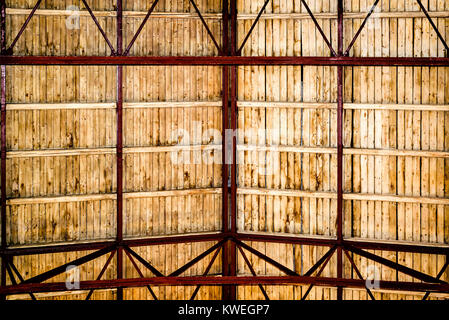 Light brown red wooden texture floor boards background Stock Photo - Alamy