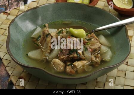 Soto Babi, the Balinese savoury soup with pork cubes and radish Stock ...