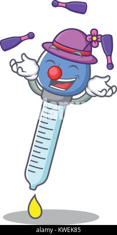 Clown dropper character cartoon style Stock Vector Image & Art - Alamy