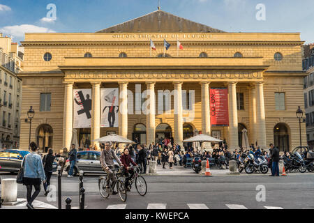 The Odeon theatre de L'Europe Paris September Stock Photo - Alamy