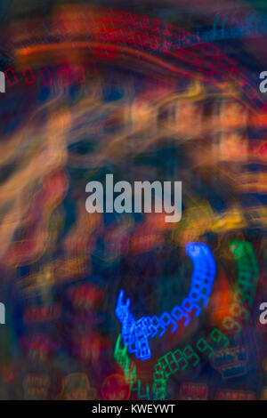 Swirling abstract colours - of a fruit machine. Metaphor whirling ...
