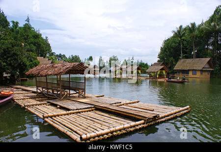 Kampung Sampireun Village, Garut, West Java, Indonesia Stock Photo - Alamy
