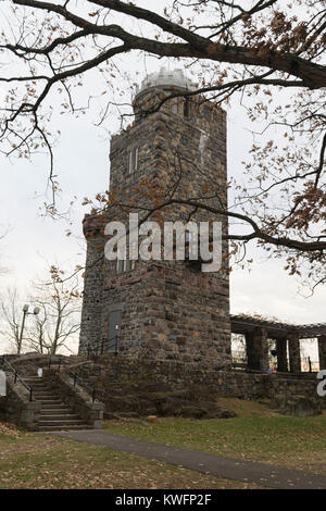 Lambert Tower at Garret Mountain reservation NJ Stock Photo - Alamy