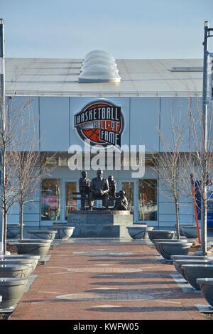 The Basketball Hall of Fame located in Springfield, Massachusetts ...