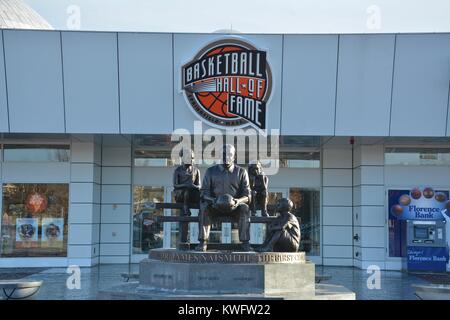 The Basketball Hall of Fame located in Springfield, Massachusetts ...
