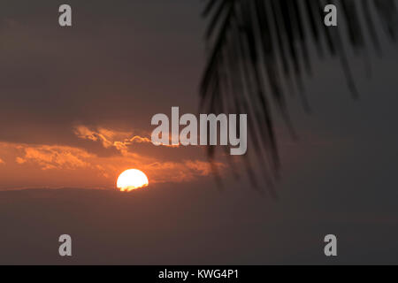 Sunset on Mui Ne Beach Vietnam Stock Photo - Alamy