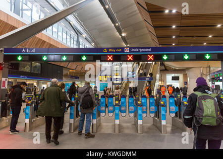 A Network Rail access point information sign next to a low bridge ...