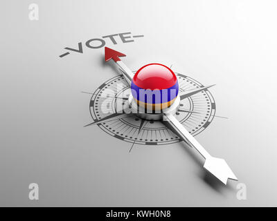 Armenia High Resolution Vote Concept Stock Photo - Alamy
