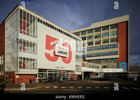 Enterance to Salford University Maxwell Hall, and Maxwell Building on ...