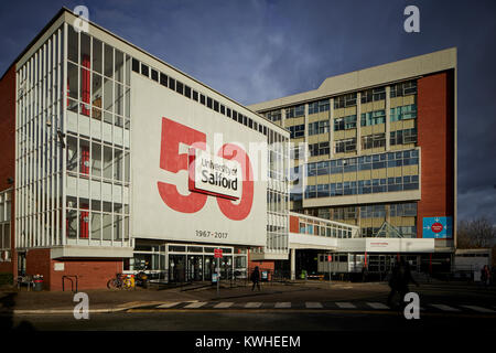 Enterance to Salford University Maxwell Hall, and Maxwell Building on ...