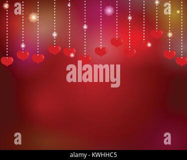 Valentine's day abstract background. EPS 10 Stock Vector Image & Art ...