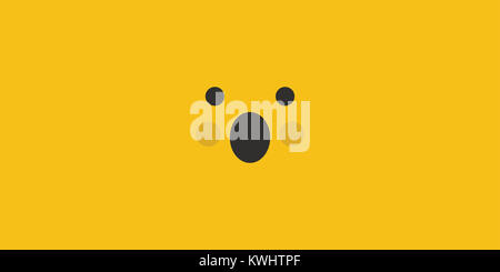 PrintEmoji emoticon character background Stock Photo - Alamy