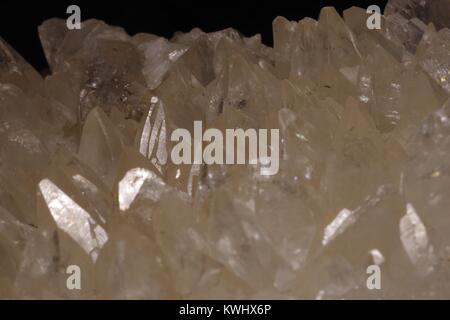 Spiky Calcite Crystals, Dogtooth Spar, Geological Sample Macro Photo ...