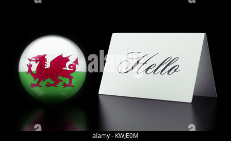 Wales High Resolution Welcome Concept Stock Photo - Alamy